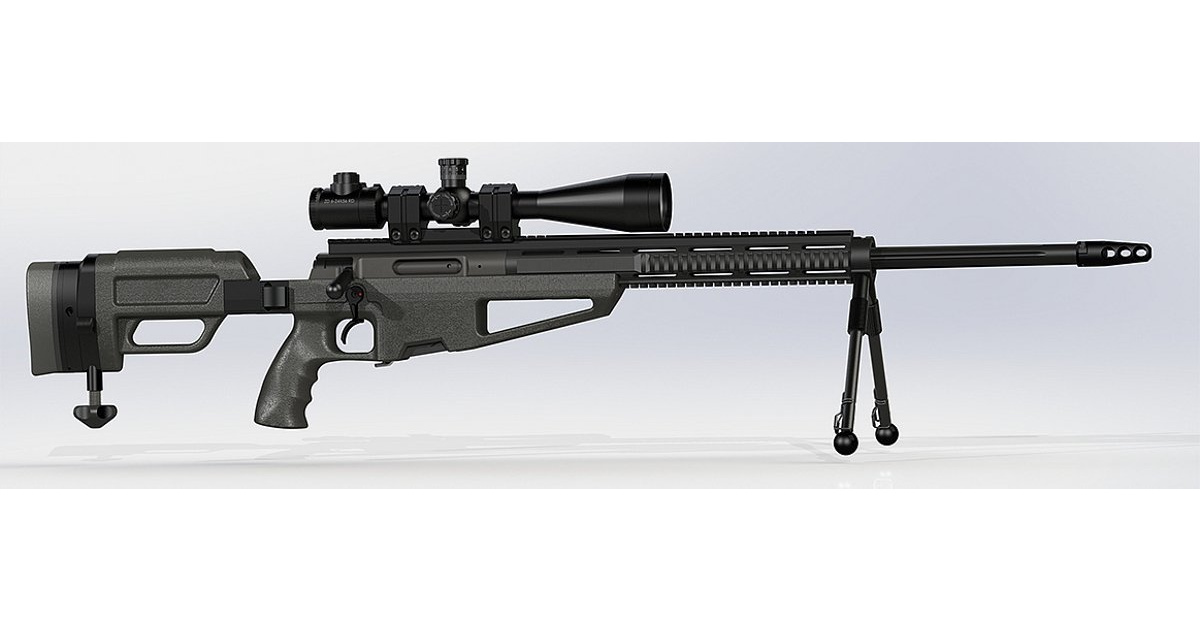 Opakovací puška Steel Core Designs SC 76, Thunderbolt, .308 Win, 26 ...